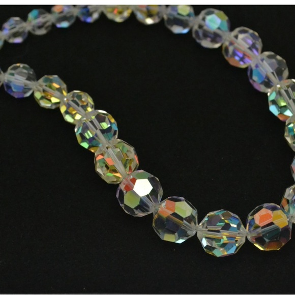 Swarovski | Jewelry | Swarovski Crystal Vintage Sherman Aurora Borealis ...
